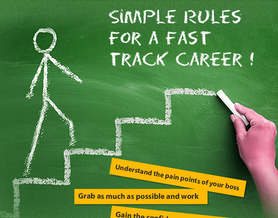 Simple Rules for a fast track career - Bizwhiz